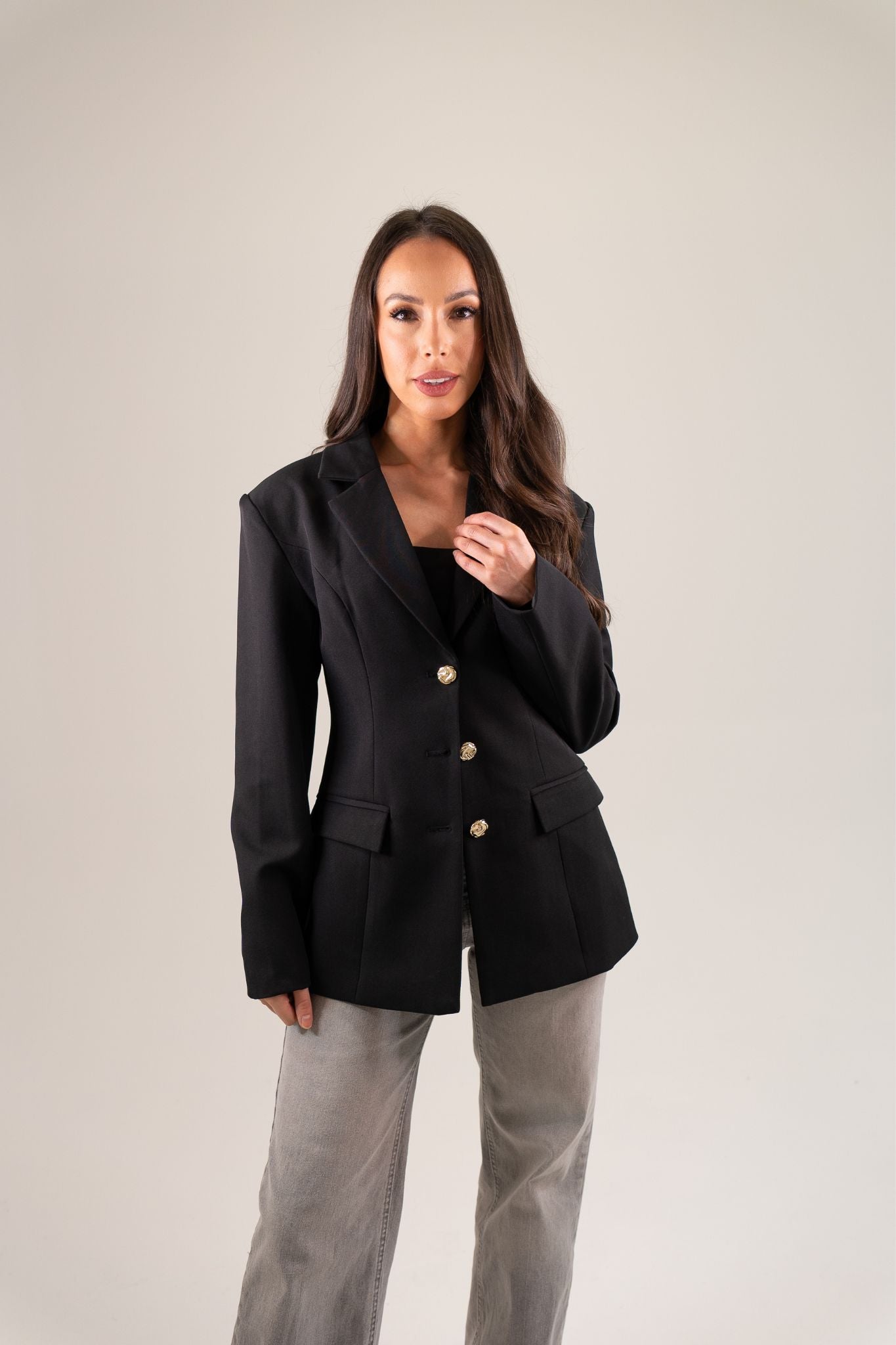 Kate Blazer In Black – The Walk in Wardrobe