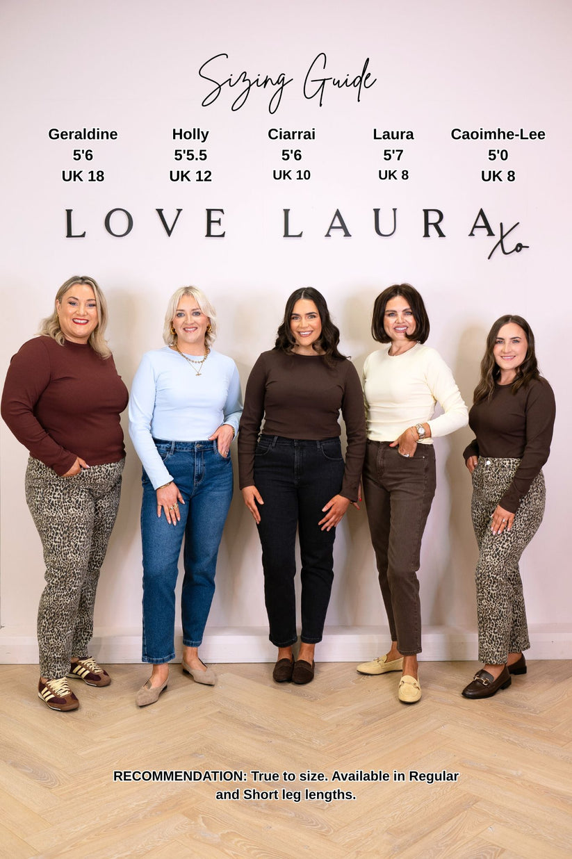 Love Laura Mom Jeans In Mid Wash – The Walk in Wardrobe
